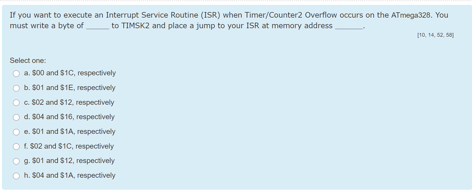 Solved If You Want To Execute An Interrupt Service Routine 0905