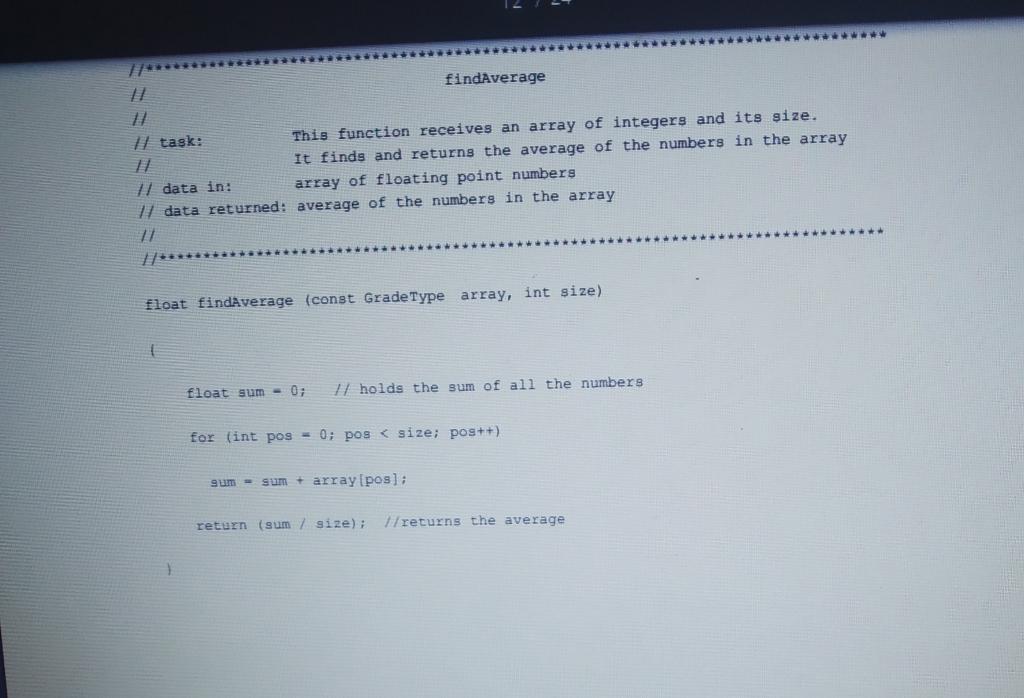 Solved #include using namespace std; typedef int Grade Type | Chegg.com