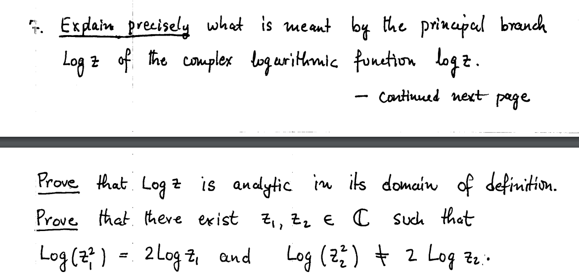 Solved 7. Explain precisely what is meant by the principal | Chegg.com