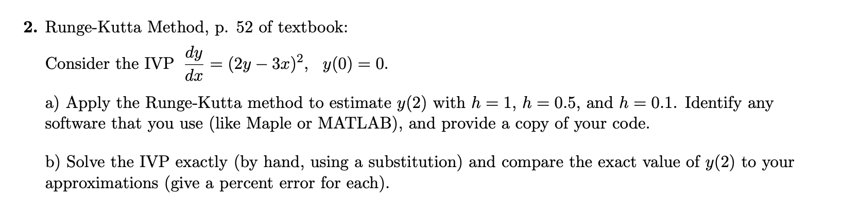 Solved Try to write-up a solution to each question in a form | Chegg.com