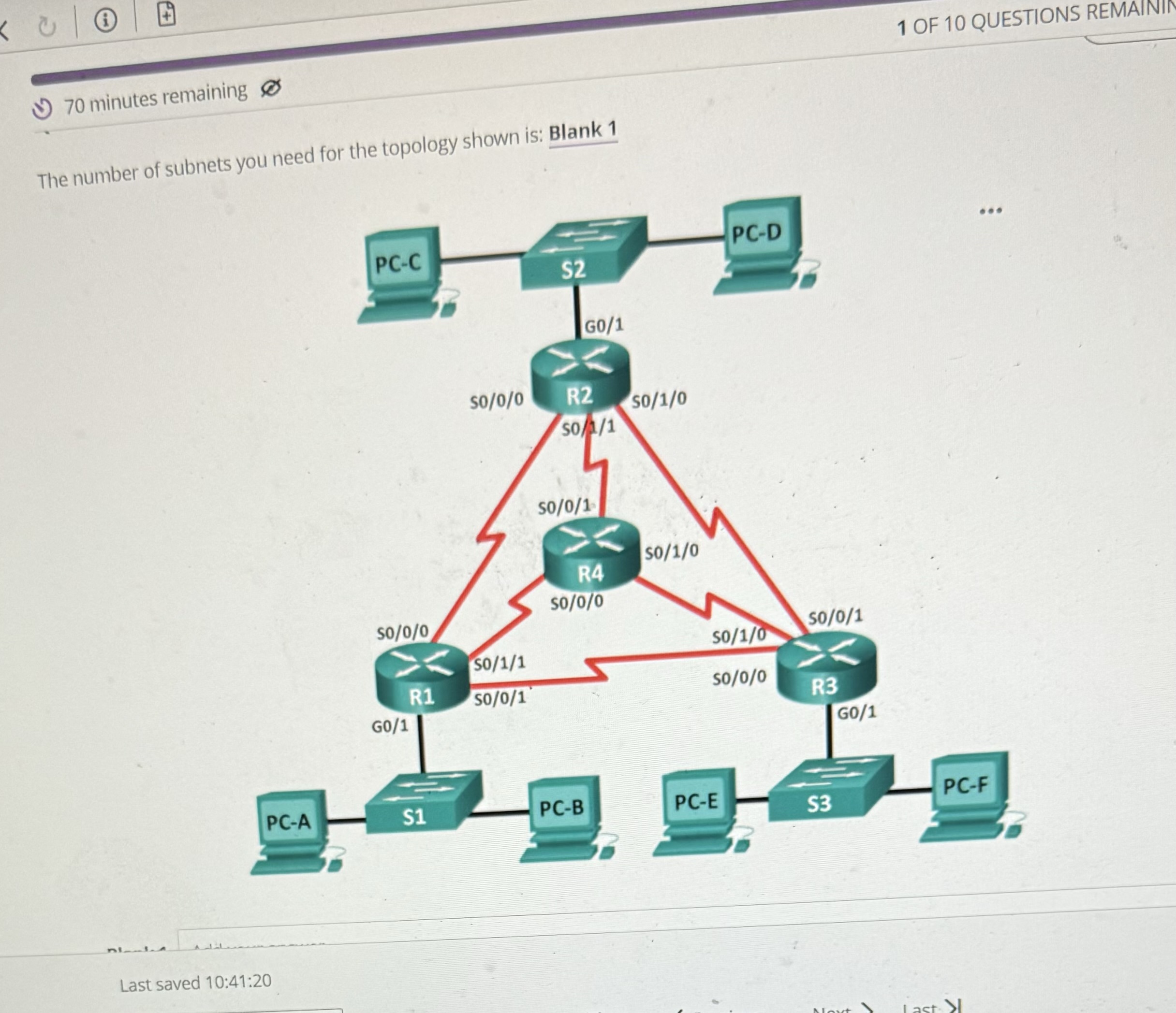 Solved The number of subnets you need for the topology shown | Chegg.com
