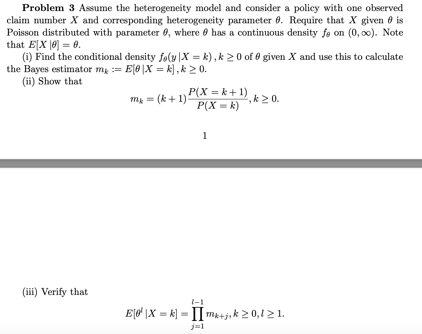 Solved Problem 3 Assume the heterogeneity model and consider | Chegg.com