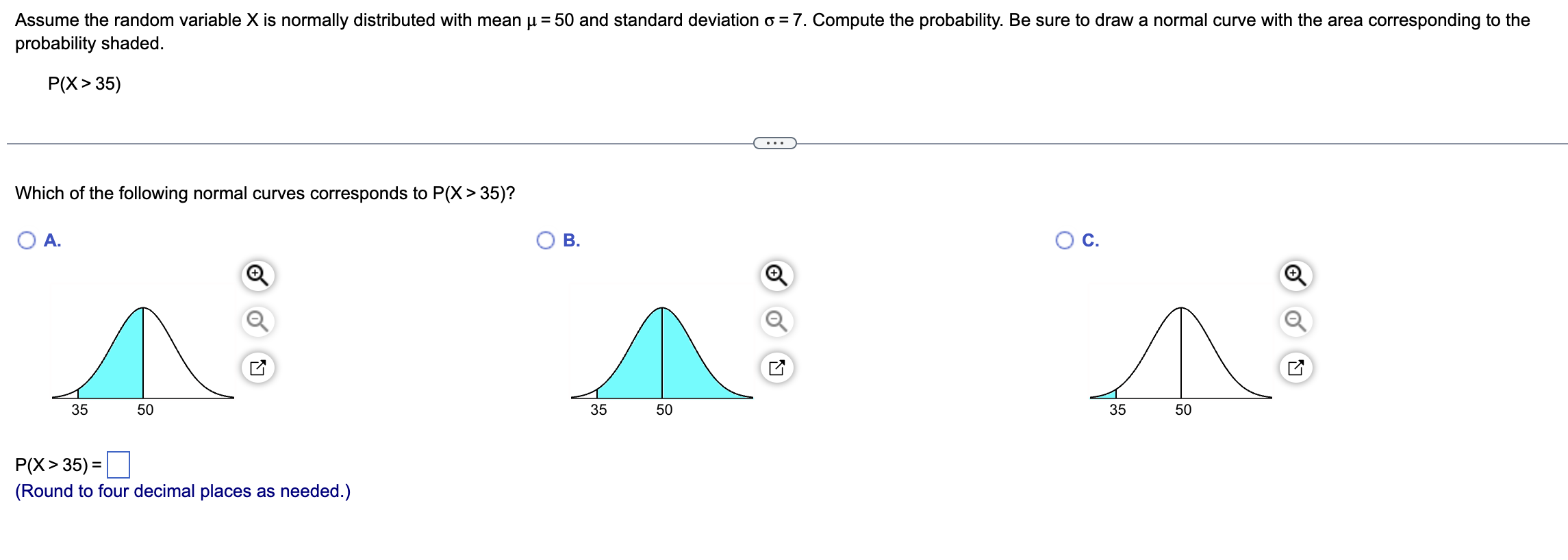 Solved Assume the random variable X is normally distributed | Chegg.com