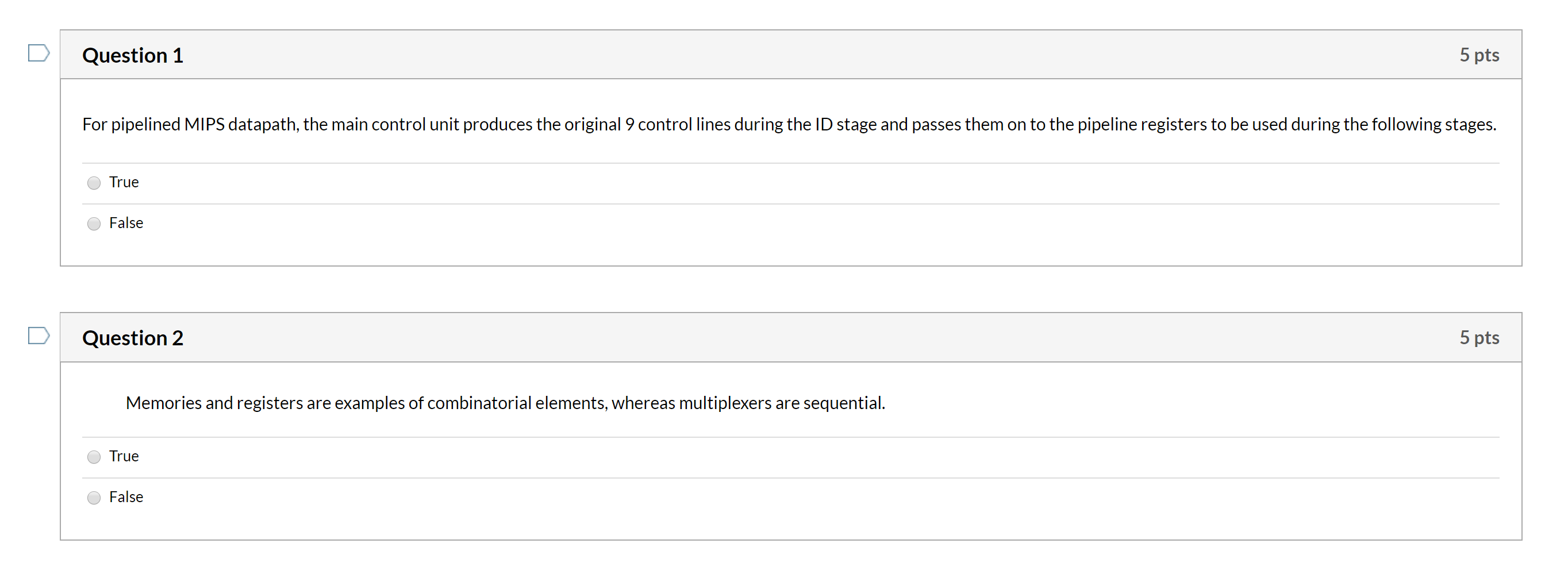 Solved Question 1 5 pts For pipelined MIPS datapath, the | Chegg.com Solved Question 1 5 pts For pipelined MIPS datapath, the | Chegg.com