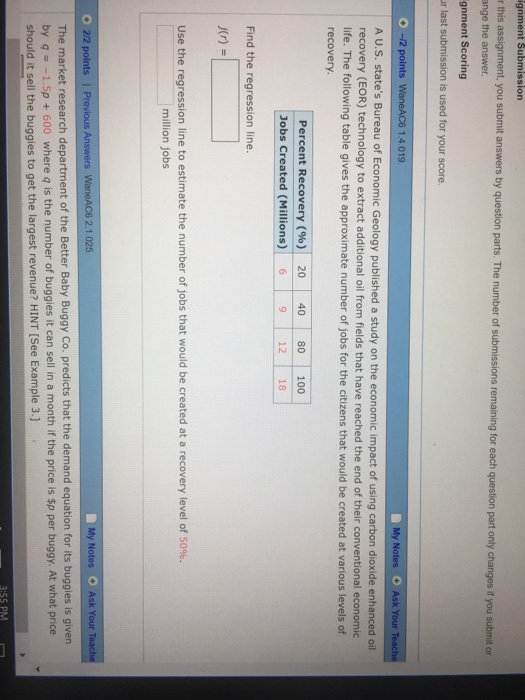 Solved ignment Submission r this assignment, you submit | Chegg.com