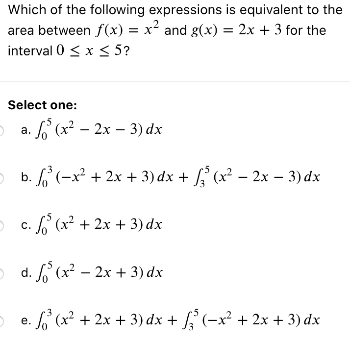 Solved Which of the following expressions is equivalent to | Chegg.com