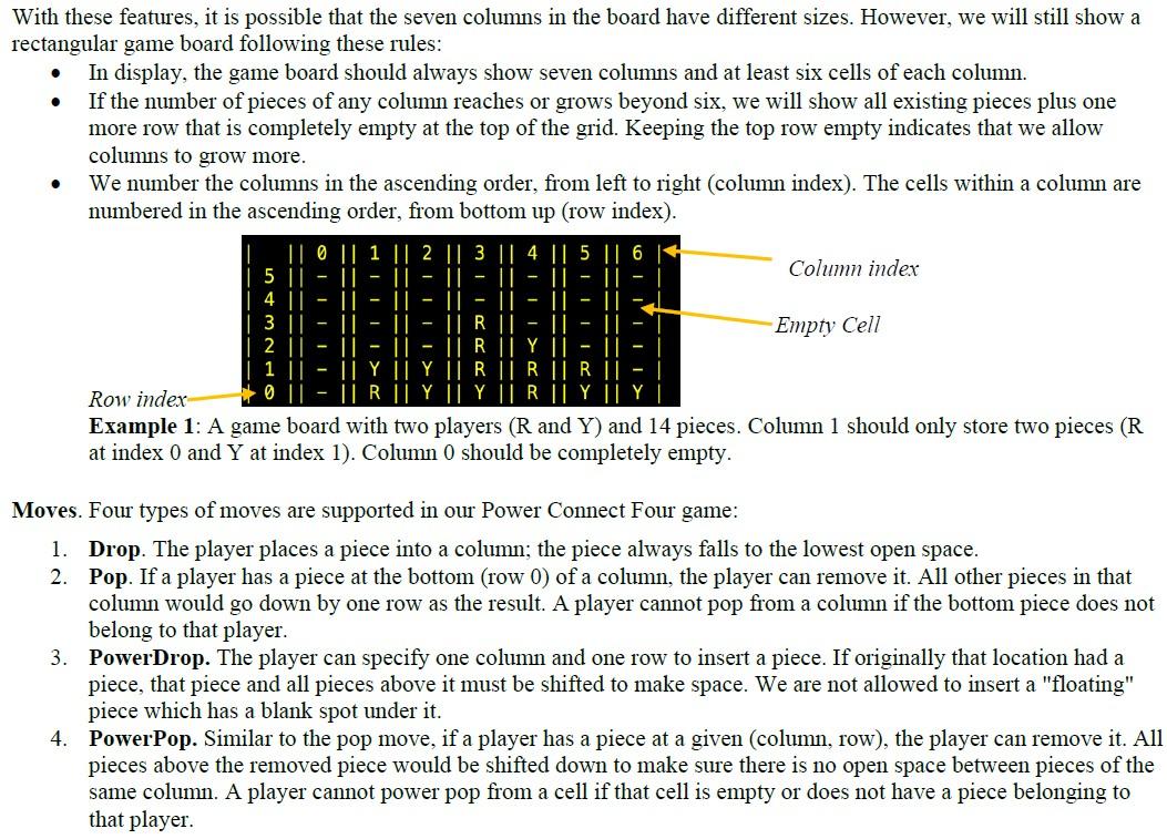 Solved Overview There are three major components to this | Chegg.com