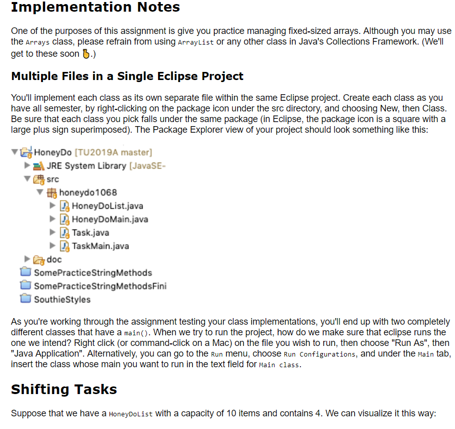 CIS 1068 Assignment 6 Warm Up with Objects Due: | Chegg.com