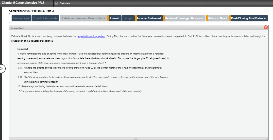 Chapter 5 Comprehensive PR 2 Calculator Comprehensive | Chegg.com
