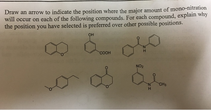 Solved Draw an will occur on each of the following compou | Chegg.com