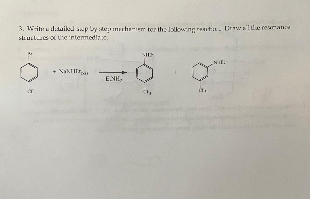 Solved Write a mechanism for the reduction of a nitrile | Chegg.com