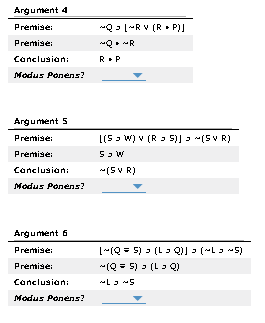 Solved Argument 1 Premise: Premise: Conclusion: Modus | Chegg.com