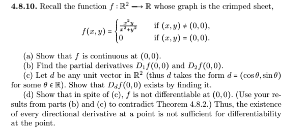 Solved (a) Use limits (NOT THE SEQUENTIAL CRITERION) to show | Chegg.com