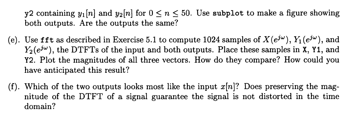 Solved 5.3 Discrete-Time All-Pass Systems This exercise | Chegg.com