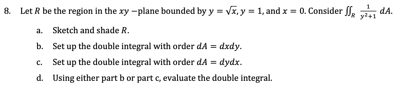 Solved use the technique "left to right, bottom function to | Chegg.com
