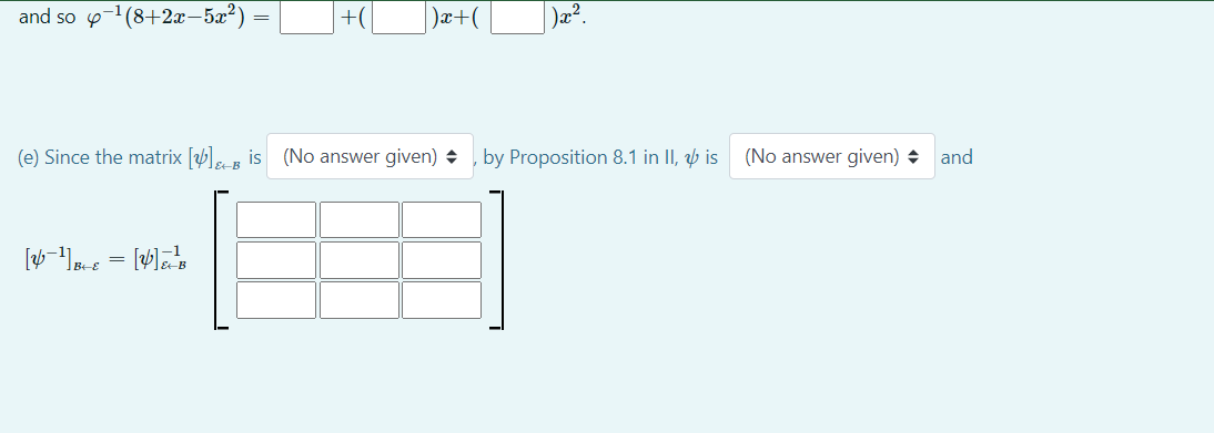 Consider the following linear transformations: Let | Chegg.com