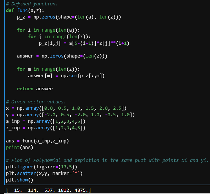 Solved 1. The matrix V is called a Vandermonde matrix. It | Chegg.com
