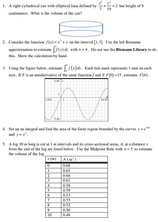Solved 1. A right-cylindrical can with elliptical base | Chegg.com