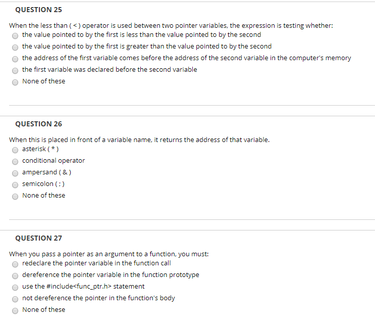 Solved QUESTION 25 When the less than ( operator is used | Chegg.com