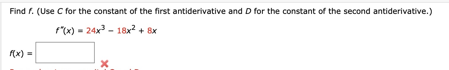 Solved Find fC ﻿for the constant of ﻿the first | Chegg.com
