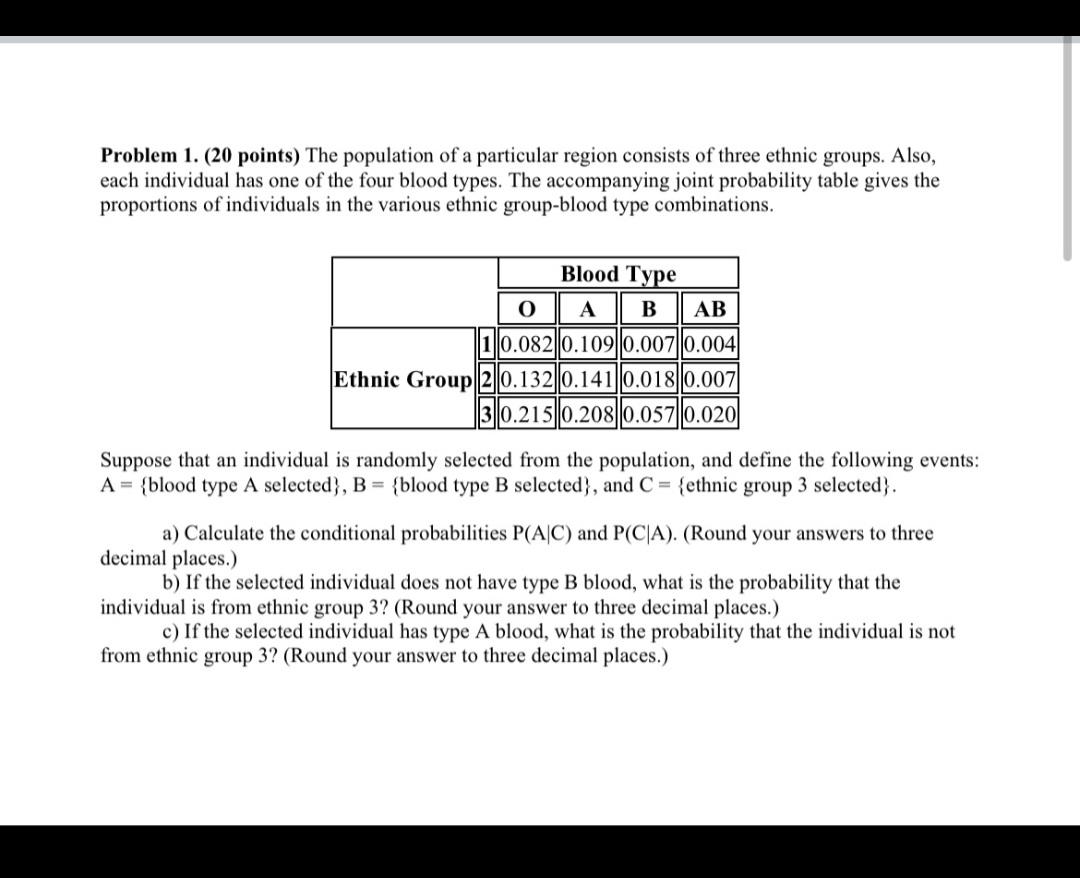Solved Problem 1. (20 points) The population of a particular | Chegg.com