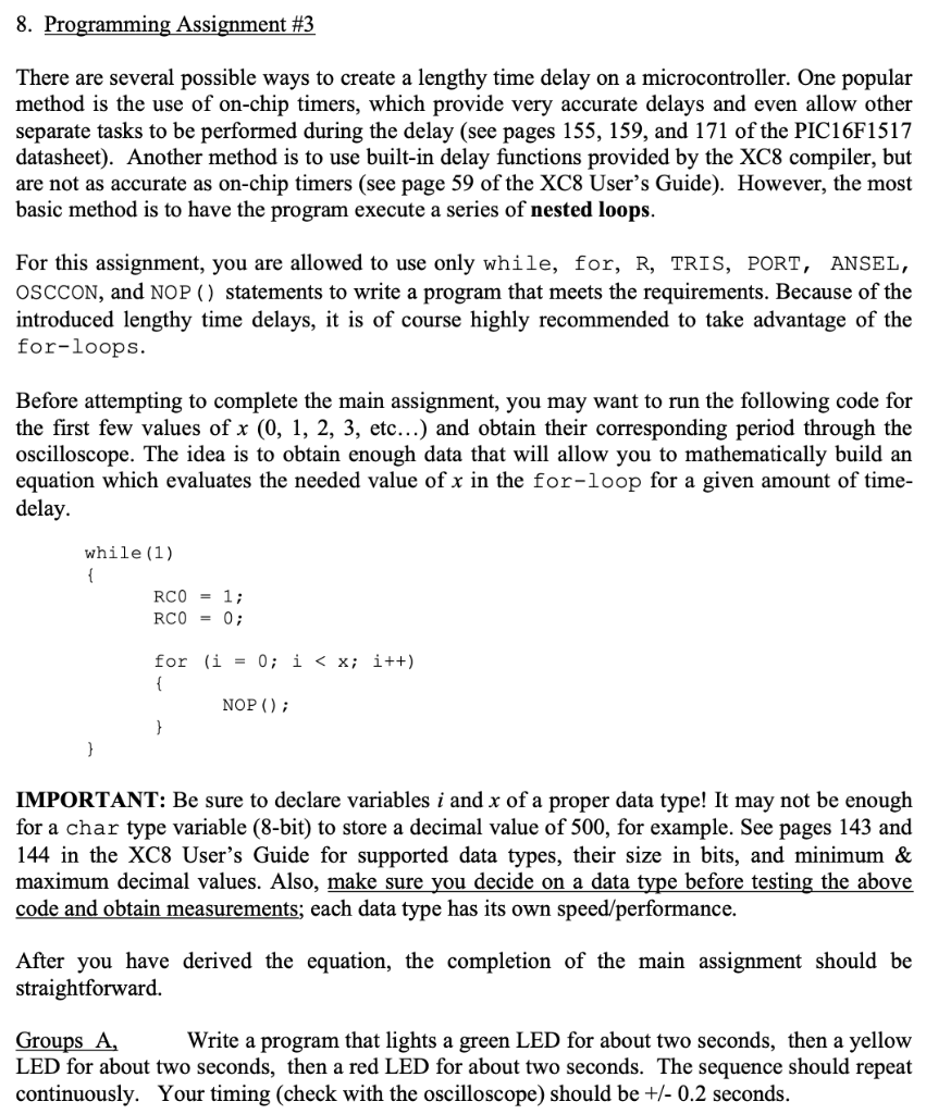 There are several possible ways to create a lengthy | Chegg.com