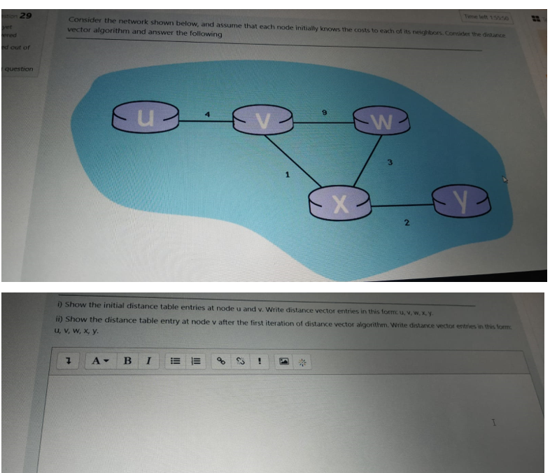 Solved 29 Consider the network shown below, and assume that | Chegg.com