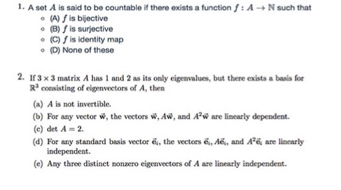 Solved 1. A set A is said to be countable if there exists a | Chegg.com