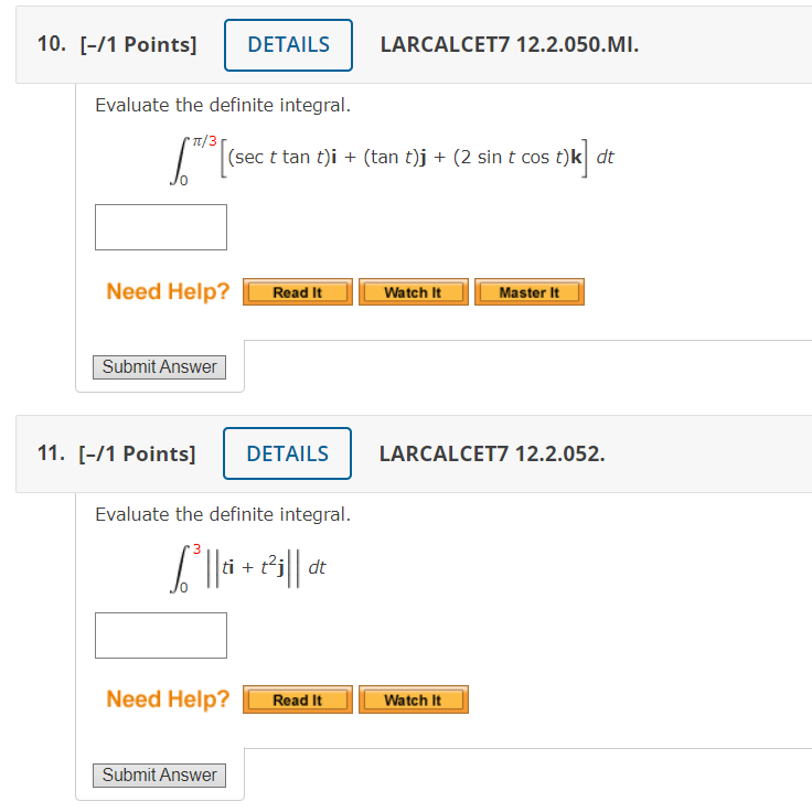 Solved Evaluate the definite integral. | Chegg.com