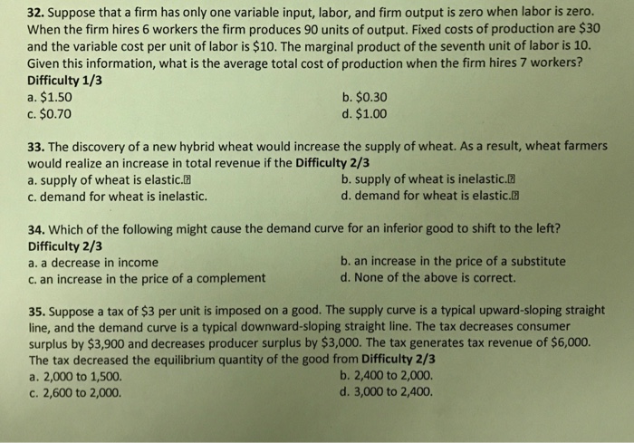 Solved Suppose that a firm has only one variable input, | Chegg.com