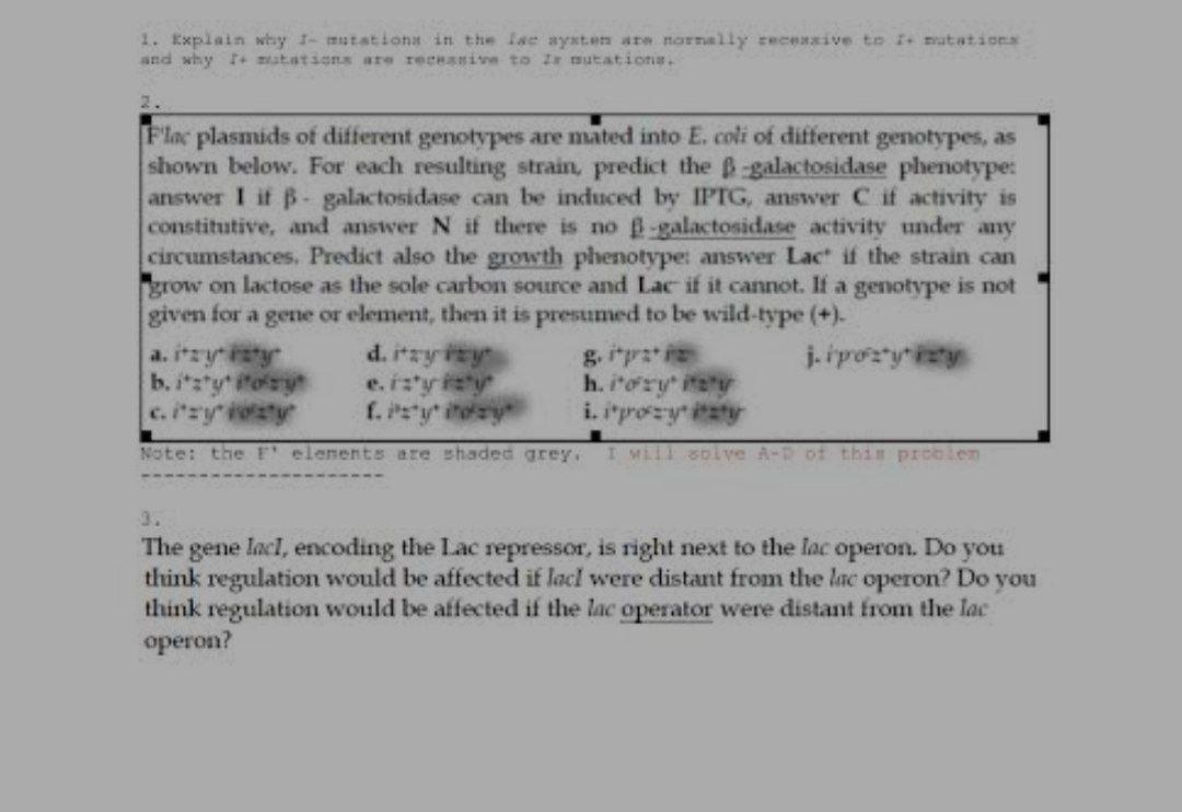 Solved 1. Explain why I stations in the Iwe system e | Chegg.com