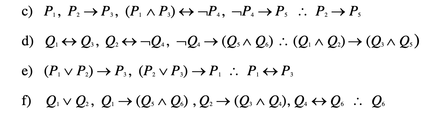 Solved Provide a formal proof (with full notation) for each | Chegg.com