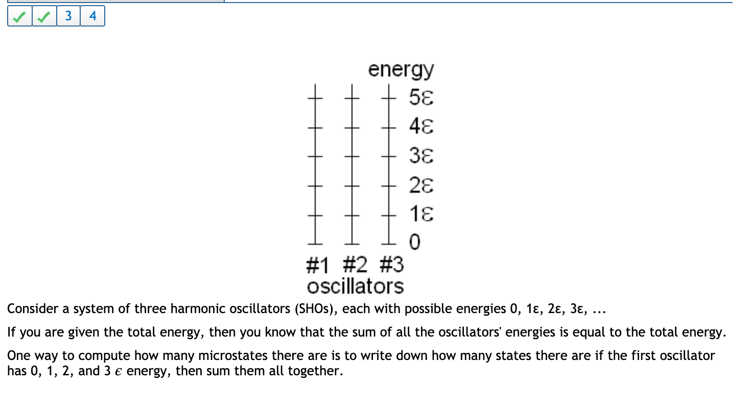 Solved 4 energy 58 48 38 28 18 0 #1 #2 # 3 oscillators | Chegg.com