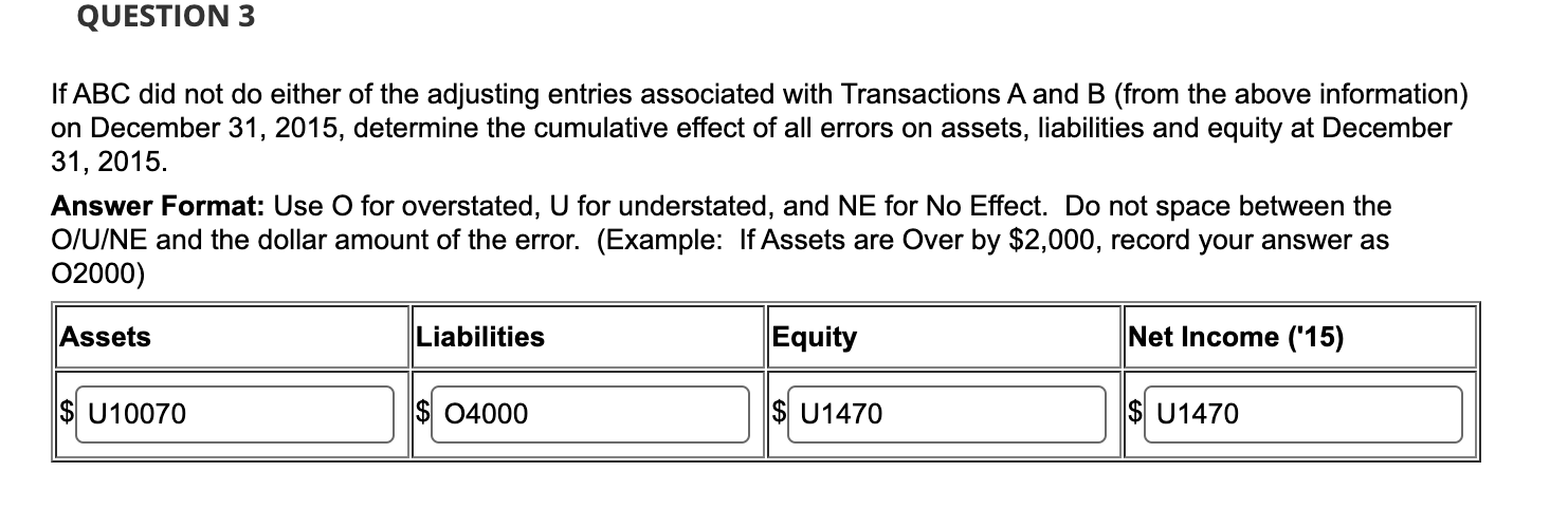 Solved You've been hired by ABC Company to QUESTION 3If ABC | Chegg.com