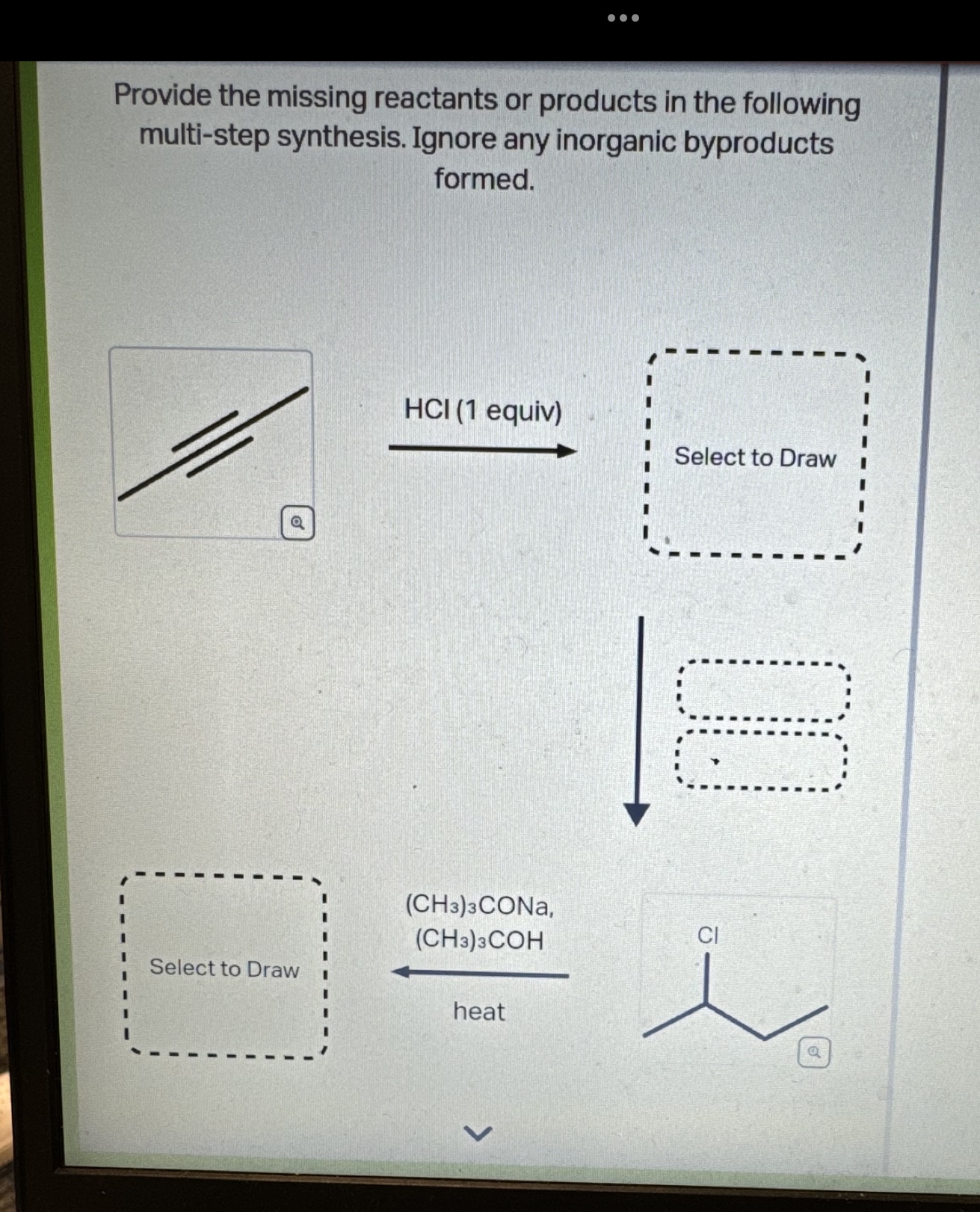 Solved Provide the missing reactants or products in the | Chegg.com