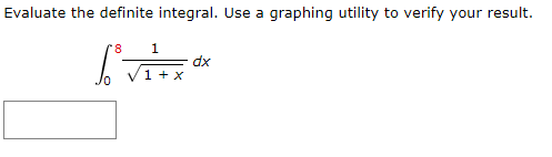 Solved Evaluate the definite integral. Use a graphing | Chegg.com