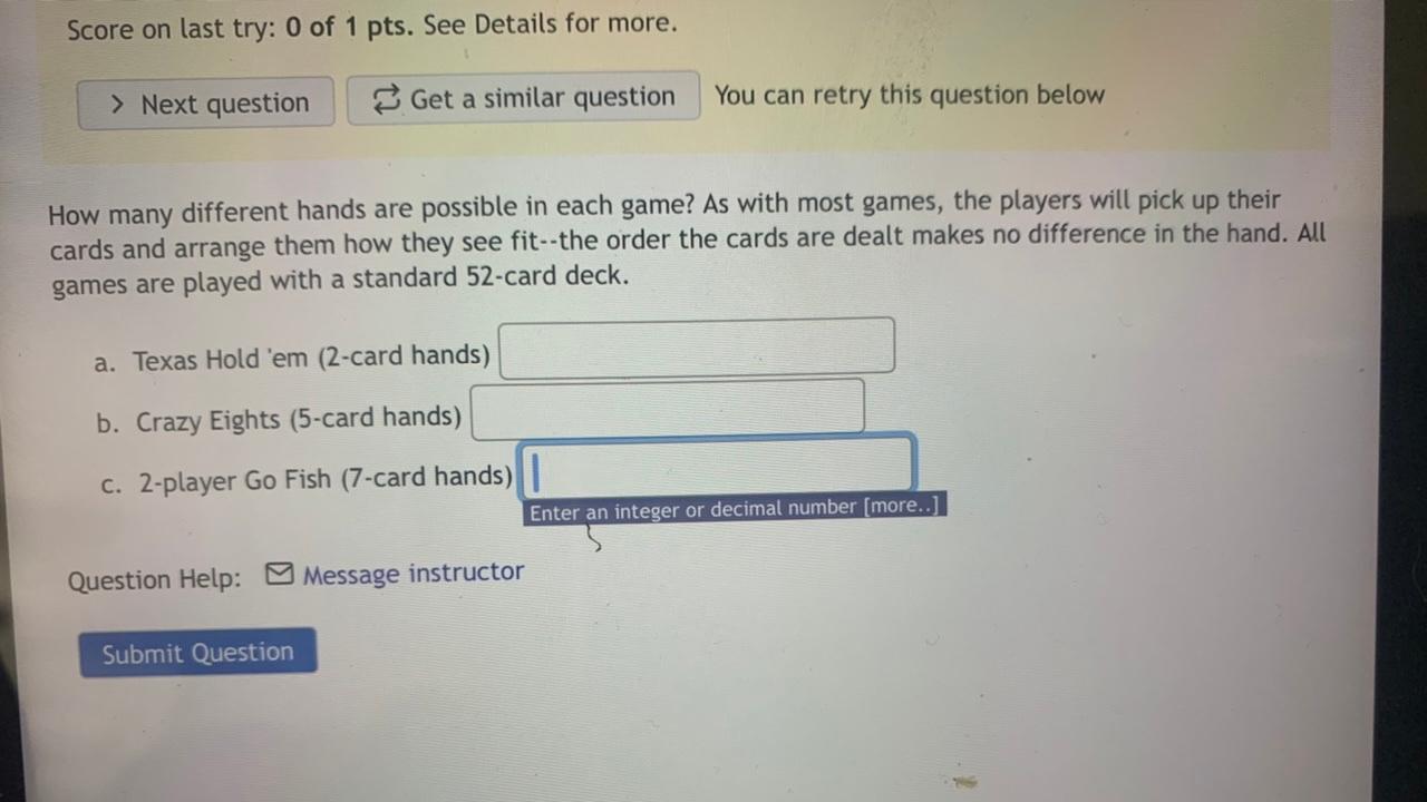 Solved Score on last try: 0 of 1 pts. See Details for more. | Chegg.com