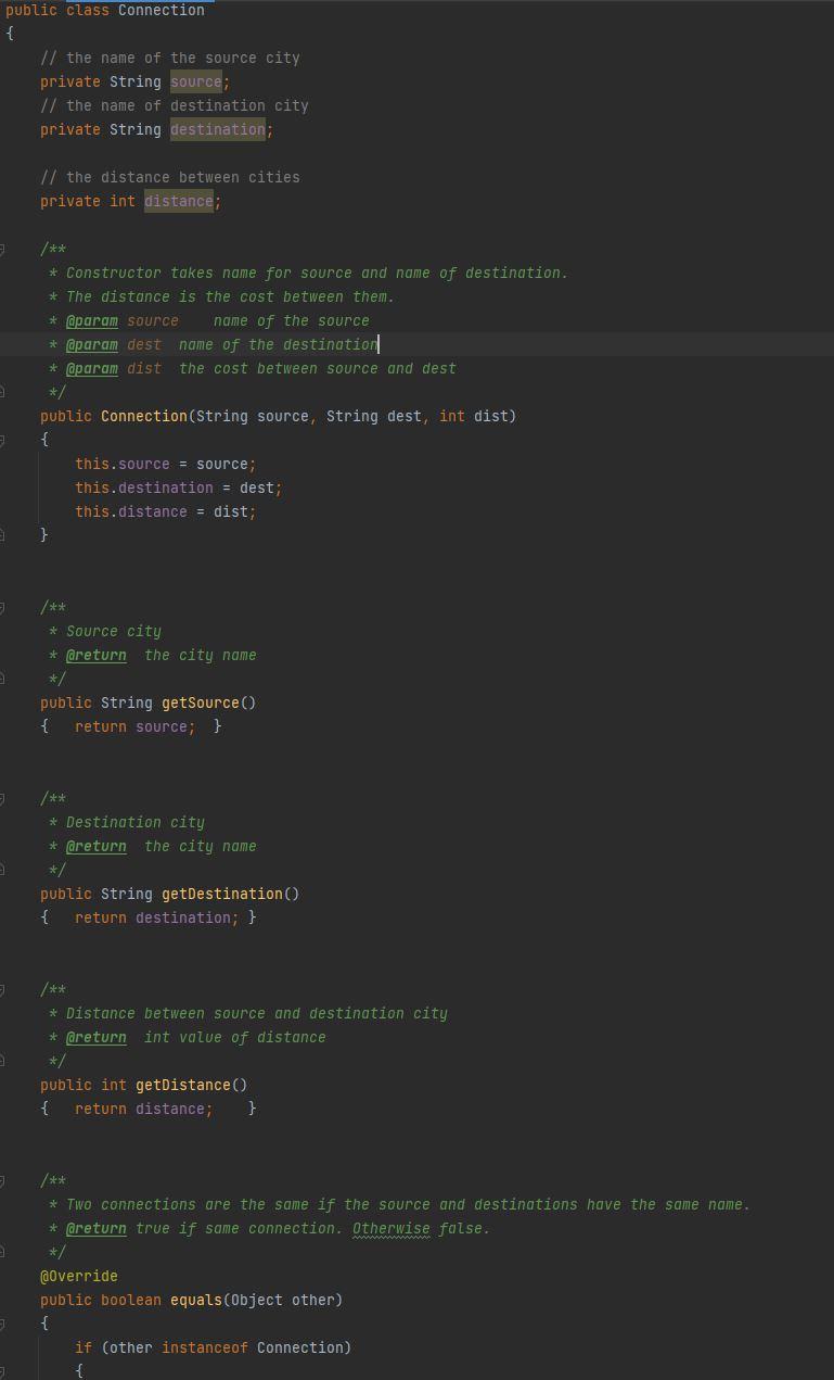 Solved Complete the implementation of the RouterFinder | Chegg.com