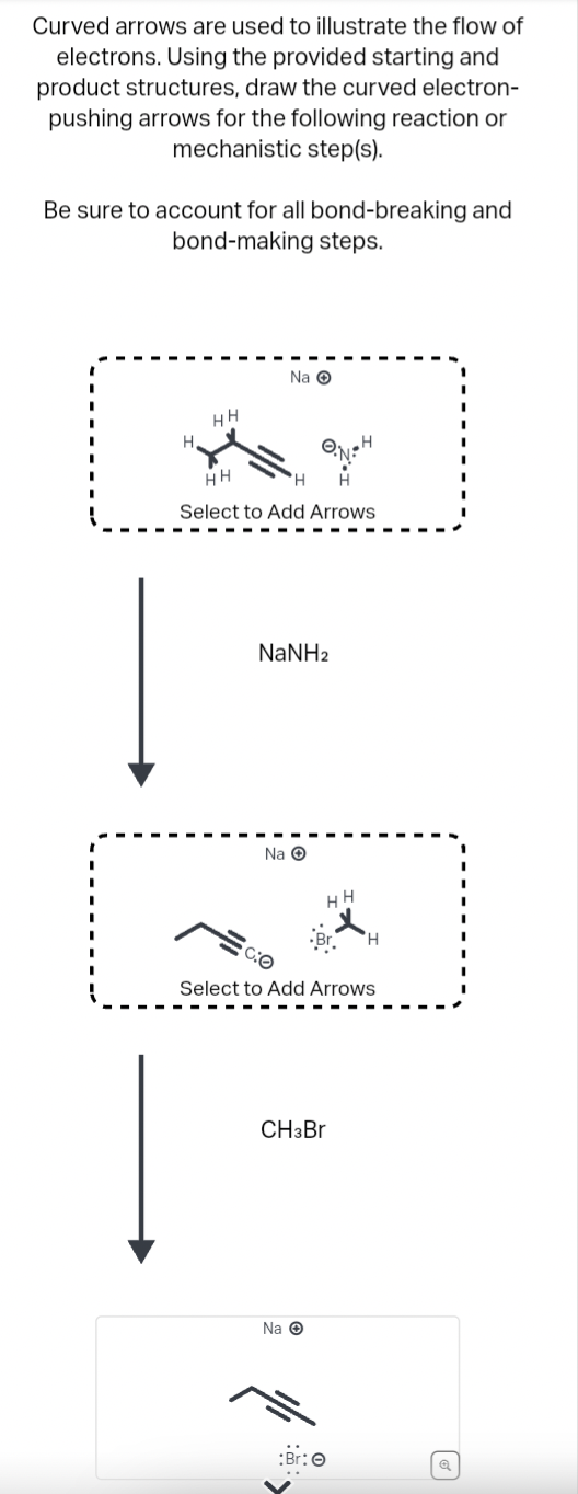 Solved Curved arrows are used to illustrate the flow | Chegg.com
