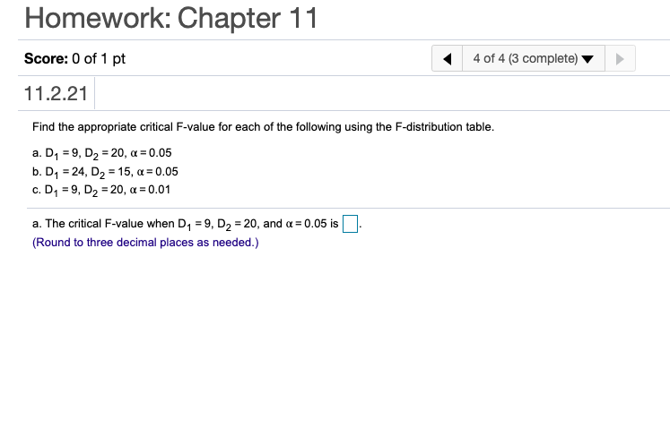 Solved Homework Chapter 11 Score 0 Of 1 Pt 4 Of 4 3