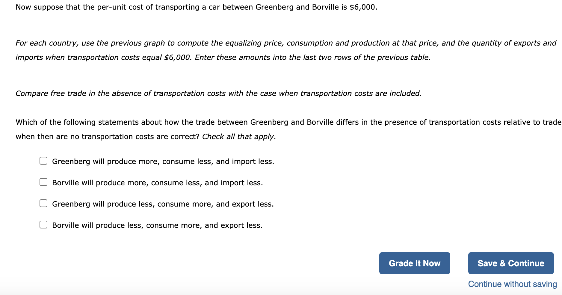 Solved The following graph shows a fictional world economy | Chegg.com