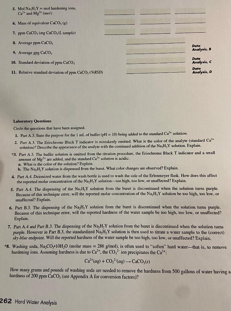I need help with Experiment 21 Report Sheets. I have | Chegg.com