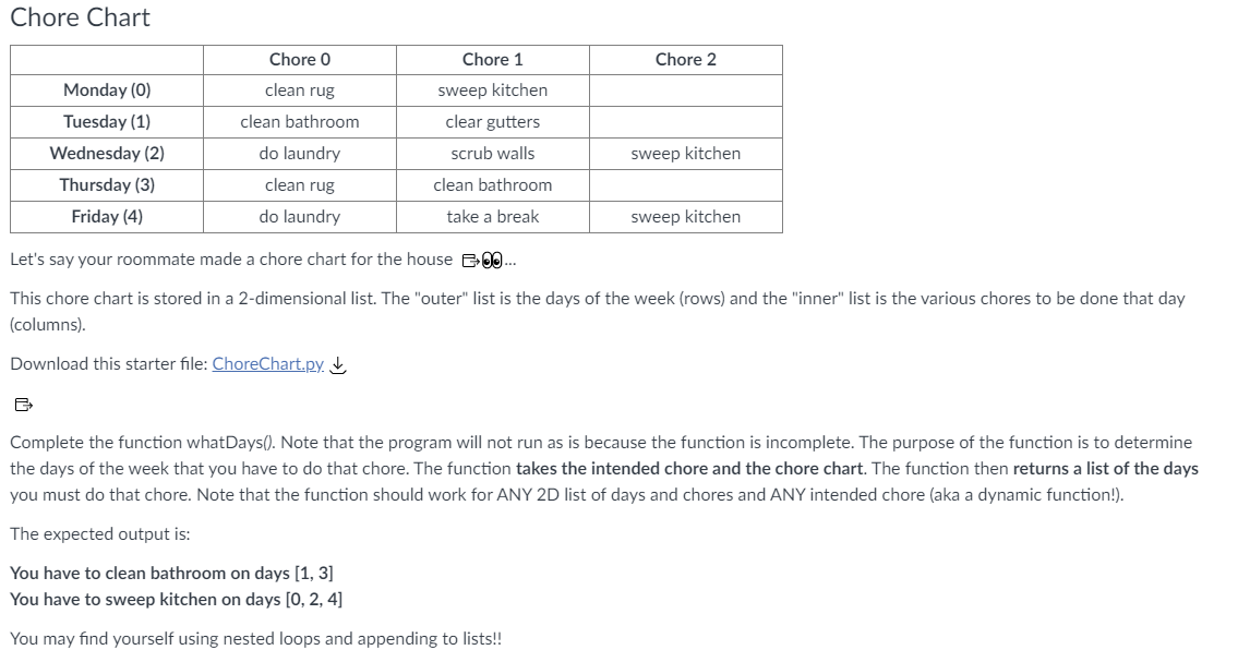 Solved In python programming starter code below and read | Chegg.com