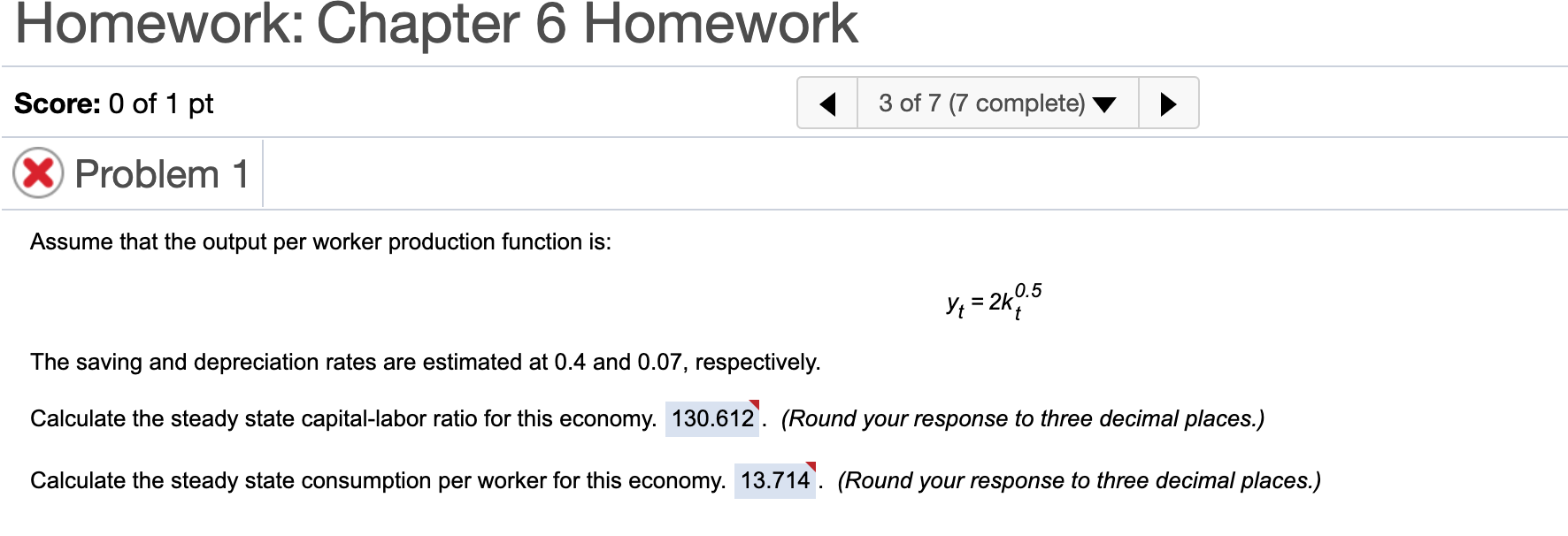 Solved Homework Chapter 6 Homework Score 0 Of 1 Pt 3 Of 7