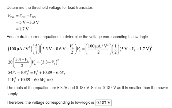 Solved why a saturation equation used and circuit using a | Chegg.com