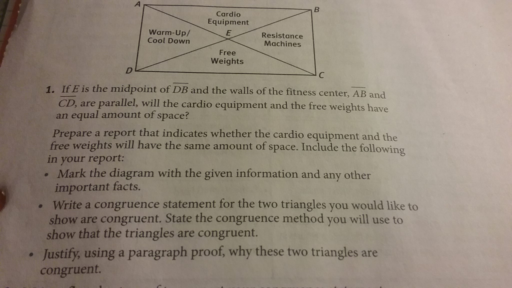 Solved Cardio Equipment Warm-Up/ Cool Down Resistance | Chegg.com