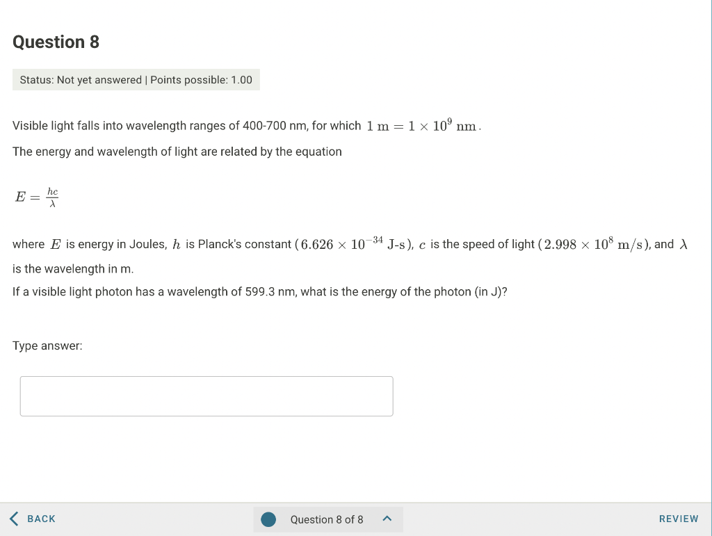 Solved Question 8 Status: Not yet answered Points possible: | Chegg.com