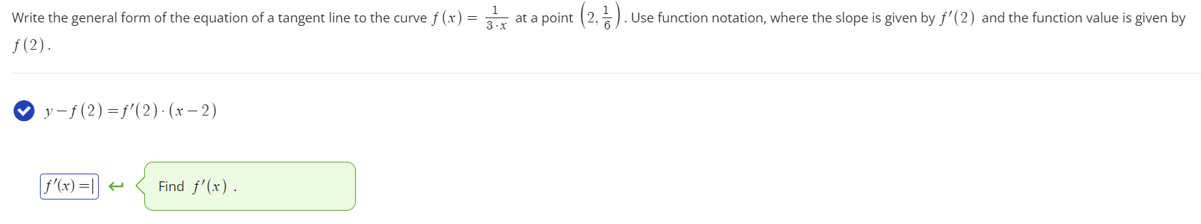 Solved Write the general form of the equation of a tangent | Chegg.com