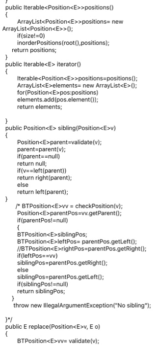 Java Use the LinkedBinaryTree | Chegg.com