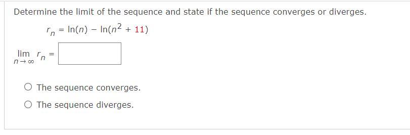 Solved Use Theorem 1 to determine the limit of the following | Chegg.com